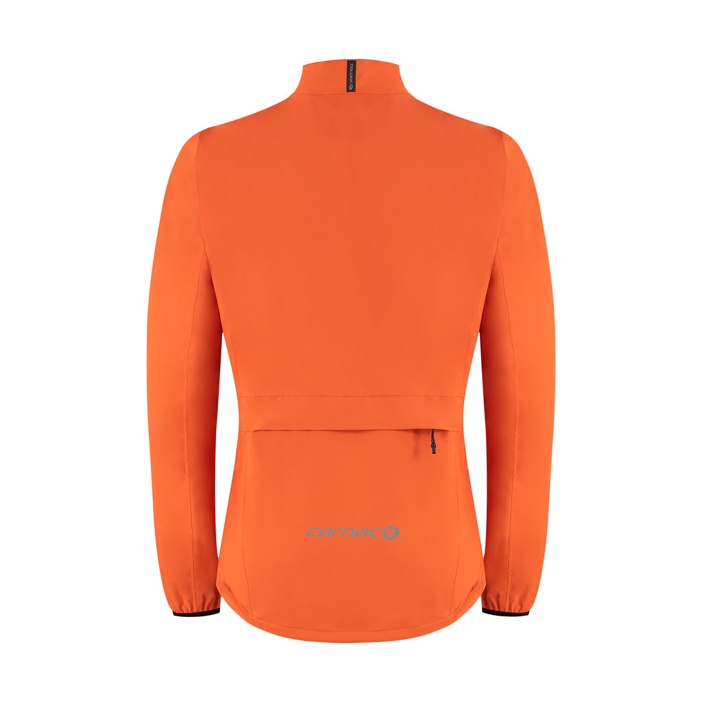 Carnac Men's Orange Waterproof Cycling Rain Jacket – Planet X
